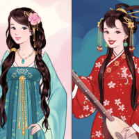 Chinese Beauty Dress Up Game