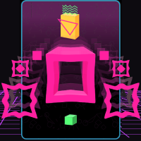 Big NEON Tower Tiny Square | Jeuxjeux.fr