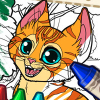 Color Me Pets - Play Color Me Pets on Capy