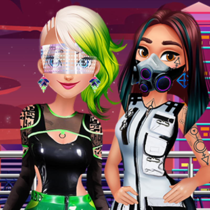 Cyberpunk City Fashion - Play Cyberpunk City Fashion on Capy