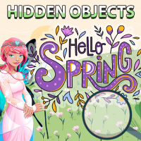 Hidden Objects Hello Spring | Stickgames.com