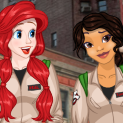 Princess Ghostbusters Dress Up Game