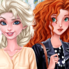 Princesses Spring Activities Dress Up Game