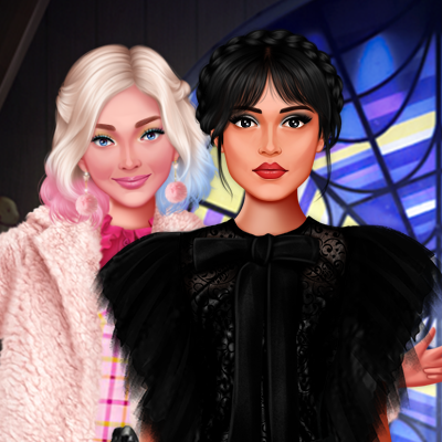 Wednesday Besties Fun Day | Girlgames4u.com