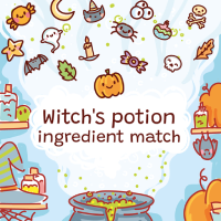 Witch's Potion Ingredient Match | Wordgames.com