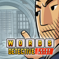 Words Detective Bank Heist | Wordgames.com